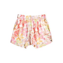 Roxy Shorts &raquo;Blue Ocean Floor&laquo; Snow White Bayside Blooms 6(115-120cm) 6(115-120cm) Stoff: bedruckter Viskose-Stoff [133 g/m2]