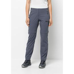 Jack Wolfskin Zip-away-Hose »GLASTAL ZIP AWAY PANTS W« dolphin 34 - Normalgrößen Normalgrößen 34 Ultraleichte Softshellhose