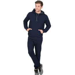 TRIGEMA Jogginganzug »Jogginganzug aus Biobaumwolle« 1 Stk. tlg. navy-C2C XL XL BIO Sweat-Qualität