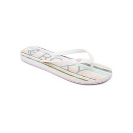 Roxy Sandale »Tahiti« White/Multi Monogram 8(38) 8(38) Obermaterial: weiche, zweifarbige...