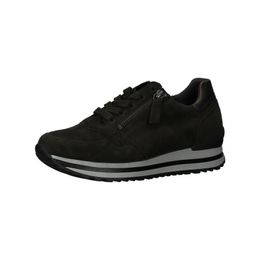 Gabor COMFORT Sneaker »Sneaker Leder/Textil« Dunkelgrün 39 39 Absatzhöhe: 2,5 cm