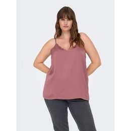 Only CARMAKOMA Trägertop »CARDEBBIE SINGLET WVN NOOS« Renaissance Rose 42