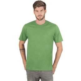 TRIGEMA T-Shirt »T-Shirt DELUXE Baumwolle« 1 Stk. tlg. maigruen M M DELUXE-Single-Jersey