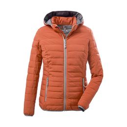 G.I.G.A. by Killtec G.I.G.A. DX BY KILLTEC Steppjacke »Uyaka« Leichte, wasserabweisende Damenjacke mit abzippbarer Kapuze apricot 40 40 Damen Funktionsjacke mit...