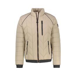 Lerros Steppjacke »Blouson mit Funktion« ohne Kapuze Wasser- und windabweisend, atmungsaktiv BEIGE M M Sportive Steppung, reflektierende Details