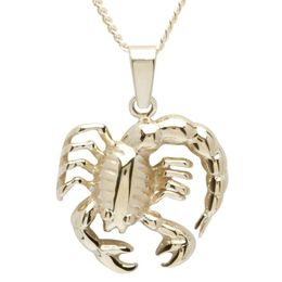 OSTSEE-SCHMUCK Kette mit Anhänger »Kette mit Anhänger Tierkreiszeichen Skorpion« 42cm Sehr schöner Anhänger aus Gold 333/000
