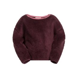 Jack Wolfskin Rundhalspullover &raquo;GLEELY FLEECE PULLOVER K&laquo; boysenberry 140 140 Flauschiger Fleece-Pullover f&uuml;r Kleinkinder