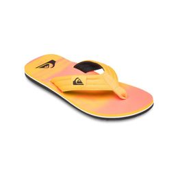 Quiksilver Sandale »Molokai Layback« Fiery Coral Bloofade 7(40) 7(40) Material: Canvasobermaterial aus Baumwolle