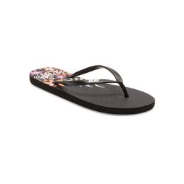 Roxy Sandale »Viva Stamp Ii« Black/Floral 9(40) 9(40) Stoff: PVC-freie Materialien
