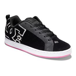 DC Shoes Sneaker »Court Graffik« White/Black/Pink 6,5(37,5) 6,5(37,5) Nubukleder- und/oder Lederobermaterial...