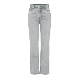 Pieces Damen Pieces Straight-Jeans &raquo;PCKELLY HW STRAIGHT JEANS LG NOOS BC&laquo; blau 31, L&auml;nge 32