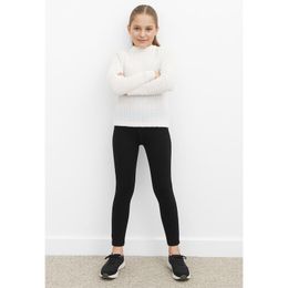 happy girls Leggings in Basic-Form black 128 - N-Gr N-Gr 128 Bequeme Leggings von happy girls