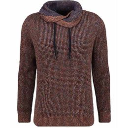 Ragman Longpullover Terra mouliniert-159 2XT 2XT Fancy-Kragen