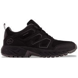 Lotto Sneaker - mehr Stabilit&auml;t durch verst&auml;rktes Seitenteil BLACK-DK.GREY 46 46 Robuster Outdoor Lowcut-Sneaker von Lotto