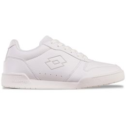 Lotto Sneaker - besonders leicht & bequem WHITE-LT.GREY 46 46 Retro Sneaker von Lotto für Damen & Herren