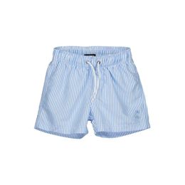 Blue Seven Badehose »Badeshort« 1 Stk. tlg. Allover Druck 507 - HL BLAU 104/110 104/110 Jungen Badeshort im trendigen Streifen-Look