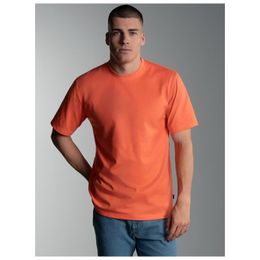 TRIGEMA T-Shirt »T-Shirt DELUXE Baumwolle« 1 Stk. tlg. peach M M DELUXE-Single-Jersey