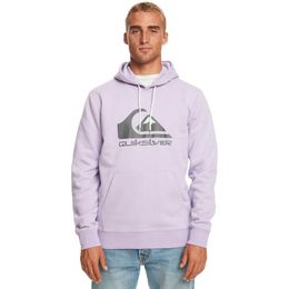 Quiksilver Hoodie &raquo;Big Logo&laquo; lila M M Stoff: Baumwoll-Polyester-Mischgewebe [280...