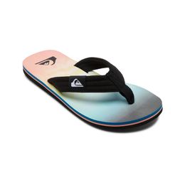 Quiksilver Sandale »Molokai Layback« Blue/Blue/Orange 6(39) 6(39) Obermaterial: Obermaterial aus Baumwoll-Canvas