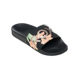 Roxy Sandale »Slippy Ii« Black/Green Print 8,5(39) 8,5(39) Obermaterial: Nylongefüttertes...