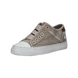 Mustang Shoes Sneaker »Sneaker Lederimitat/Textil« Silber/grau 38 38 Verschluss: Schlupfschuh