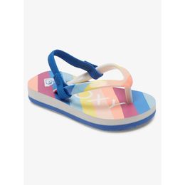Roxy Sandale »Tw Pebbles Vi« Baja Blue/Crazy Pink 6(21,5) 6(21,5) Stoff: PVC-freie Materialien