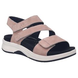 Josef Seibel Sandale &raquo;Estelle 03&laquo;, Bequemschuh, Sandalette, Klettschuh mit Fu&szlig;bett altros&eacute; 42 42 Sportive Sandale mit praktischen Klettverschl&uuml;ssen