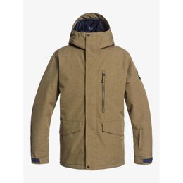 Quiksilver Snowboardjacke »Mission Solid« Military Olive L L TECHNOLOGIE