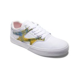 DC Shoes Sneaker »Kalis Vulc« White/Plaid 5(36) 5(36) Obermaterial: Obermaterial aus Wildleder, Nubuk...