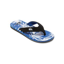 Quiksilver Sandale »Molokai Layback« Black/Blue/White 12(45) 12(45) Material: Canvasobermaterial aus Baumwolle