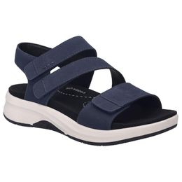 Josef Seibel Sandale &raquo;Estelle 03&laquo;, Bequemschuh, Sandalette, Klettschuh mit Fu&szlig;bett dunkelblau 42 42 Sportive Sandale mit praktischen Klettverschl&uuml;ssen
