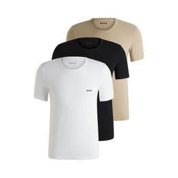 BOSS T-Shirt »TShirtRN 3P Classic« Packung, 3 Stk. tlg. mit Stickerei Open Miscellaneous 965 L (52) L (52) 3er Pack T-Shirts von BOSS