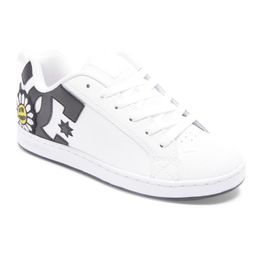 DC Shoes Sneaker »Court Graffik« White/Black/Yellow 5(36) 5(36) Nubukleder- und/oder Lederobermaterial...