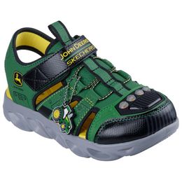 Skechers Sandale »HYPNO-SPLASH JOHN DEERE«, Klettschuh im John Deere Design, Größenschablone zum Download grün-schwarz 31 31 Bequeme Sandale mit...