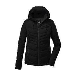 Killtec Steppjacke »KOW 149 WMN QLTD JCKT« Wasser- und windabweisend, atmungsaktiv, abnehmbare Kapuze schwarz 36 36 Jacke in Daunenoptik mit...