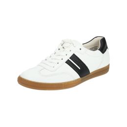 Paul Green Sneaker &raquo;Sneaker Glattleder&laquo; Wei&szlig;/Schwarz 37,5 37,5 Verschluss: Schn&uuml;rung