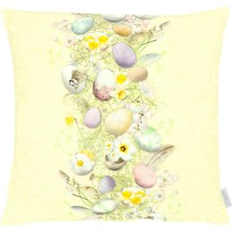 Apelt Dekokissen &raquo;6810&laquo; gelb Baumwolle, Polyester