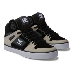 DC Shoes Sneaker »Pure High-Top« Black/Grey/Brown 15(50) 15(50) Leder-, Nubukleder- und/oder Wildlederobermaterial