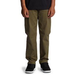 DC Shoes Chinos »Worker Relaxed« Ivy Green 14(155-164cm) 14(155-164cm) Stoff: Twill aus Baumwolle und Elasthan [275...