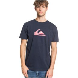 Quiksilver T-Shirt »Comp Logo« blau XXL XXL Stoff: leichter Baumwoll-Jersey