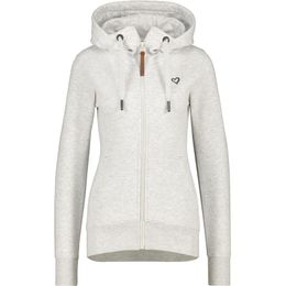 alife and kickin ALIFE & KICKIN Kapuzensweatjacke »Damen DelphineAK A« cloudy melange S S Reif für den Frühling - mit der neuen Kapuzensweatjacke DelphineAK A von...