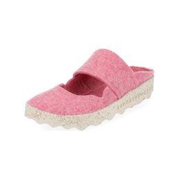 Asportuguesas Pantolette »Pantoletten Filz« Pink 37 37 Verschluss: Schlupfschuh