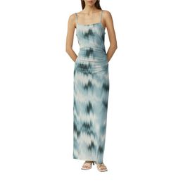 QS Meshkleid Ohne Taschen mit All-over-Print GREEN XXL - N-Gr N-Gr XXL Schmal geschnittenes Meshkleid von QS by s.OLIVER