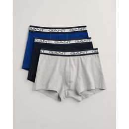 Gant Trunk »BASIC TRUNK 3-PACK« Packung, 3er, 3 Stk. tlg. LIGHT GREY MELANGE XL XL 3er Packung enge Boxershorts von Gant