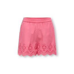 KIDS Only Shorts »KOGLOU LIFE EMB SHORTS WVN« Camellia Rose 164 - N-Gr N-Gr 164 Shorts von KIDS Only für Mädchen