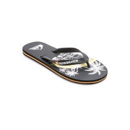 Quiksilver Sandale »Molokai Art« Black 2 9(42) 9(42) Flexibles, synthetisches, an 3 Punkten...