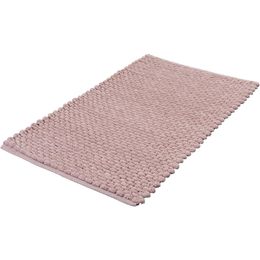 Kleine Wolke Badematte &raquo;Willow&laquo; H&ouml;he 10 mm rutschhemmend beschichtet fu&szlig;bodenheizungsgeeignet Badteppich, gewebt, Uni Farben, quadratisch oder rechteckig rosa 