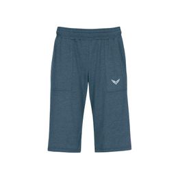 TRIGEMA Jerseyhose »Bermuda aus Single-Jersey« jeans-melange L - US-Größen US-Größen L DELUXE-Single-Jersey