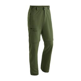 Maier Sports Funktionshose »Latit Zip M« Herren Wanderhose, zipp-off Outdoor-Hose, 4 Taschen, Regular Fit dunkelgrün 25 - Kurzgrößen Kurzgrößen 25...