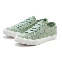 ELBSAND Sneaker »Schnürschuh, « Schnürhalbschuh, Freizeitschuh aus Textil, Used-Look VEGAN mintgrün 43 43 Textilschuhe, Stoffschuhe im angesagten...